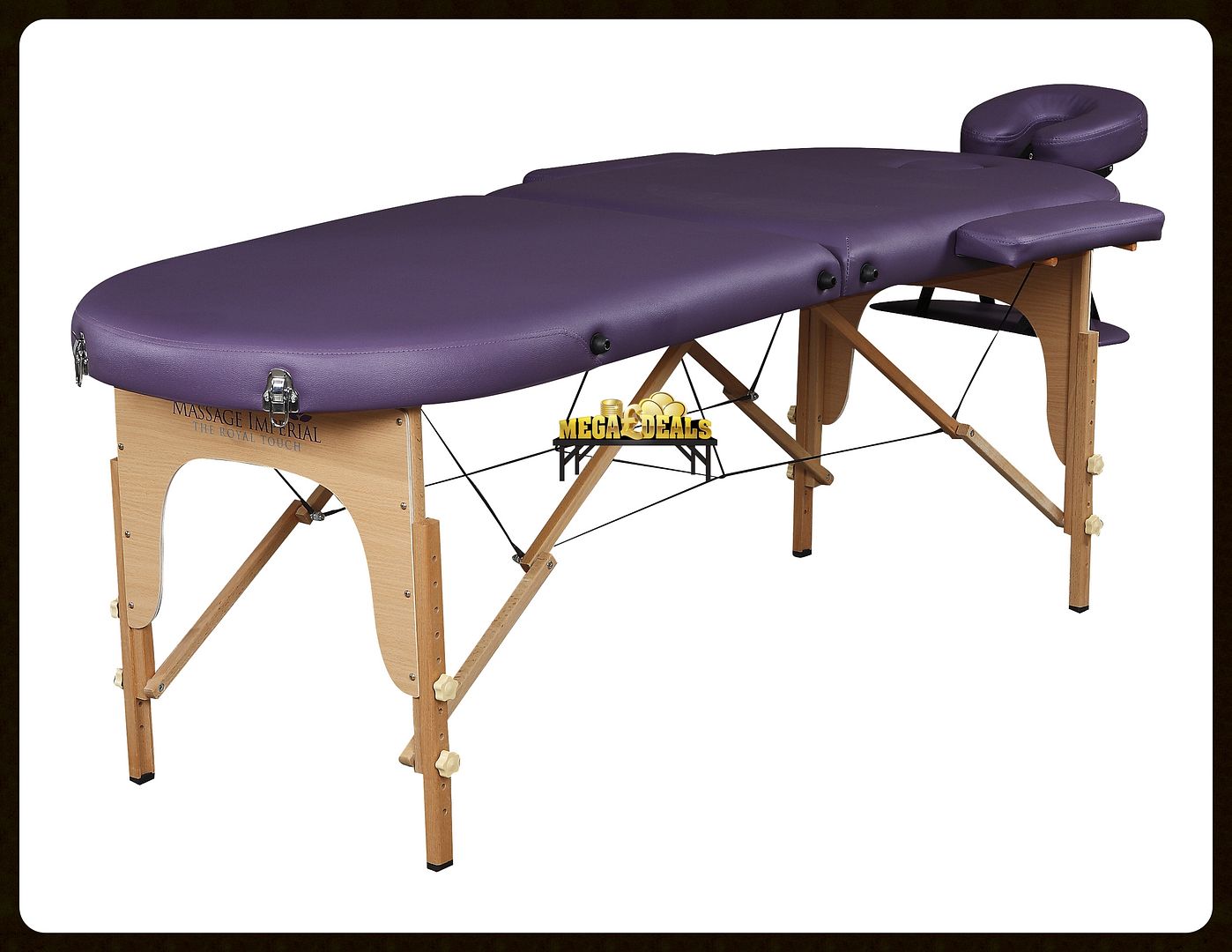 Purple Orvis Portable Massage Table Couch Beauty Therapy Bed Reiki 3 Spa
