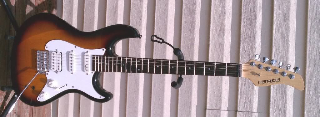 NGD: Fernandes Retrorocket Pro w/Sustainer - OffsetGuitars.com