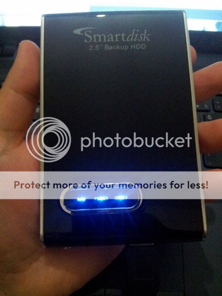 Smartdisk hdd 2.5'' pc de görünmüyor