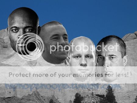 Your Mount Rushmore Of MMA | Sherdog Forums | UFC, MMA & Boxing Discussion