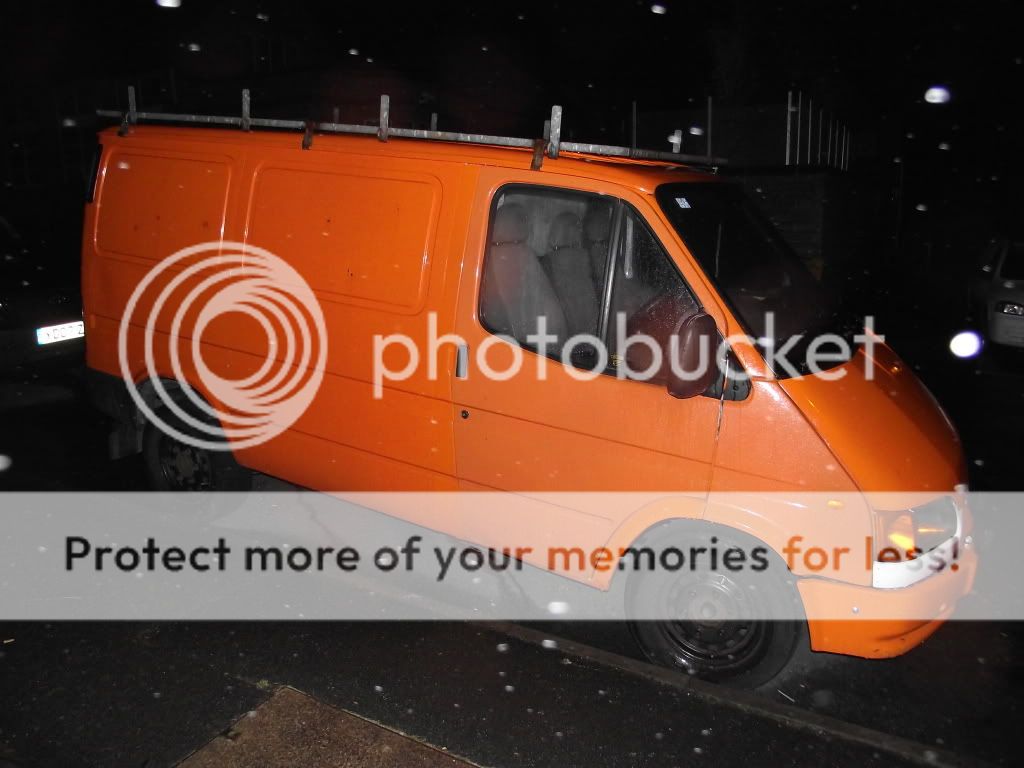 Ford Transit Forum • View topic - Rusty orange van!