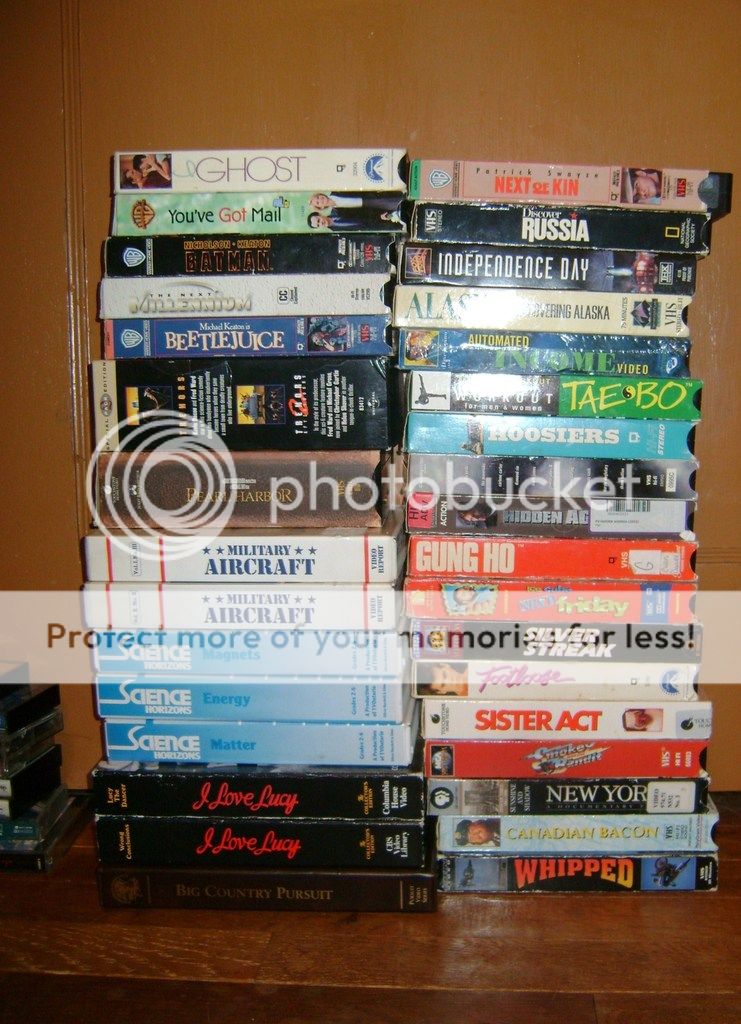 [Goodwill] 33-Tape VHS Haul (October 14, 2014) : r/VHS