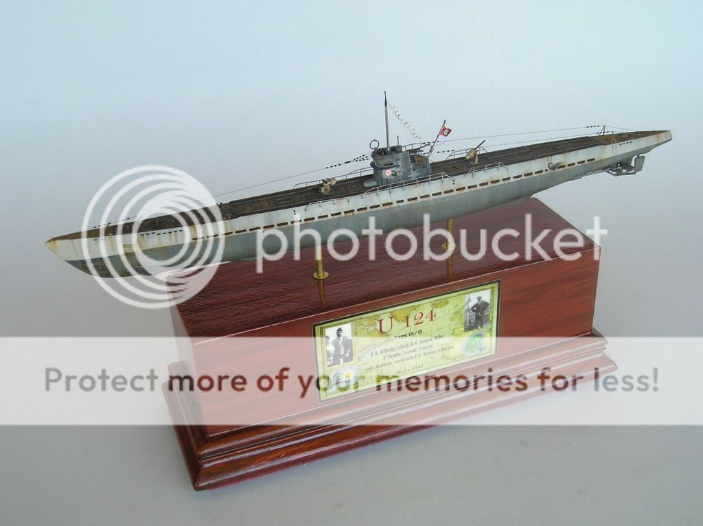 The Ship Model Forum • View topic - U 124, Hobby Boss Type IXB 1/350