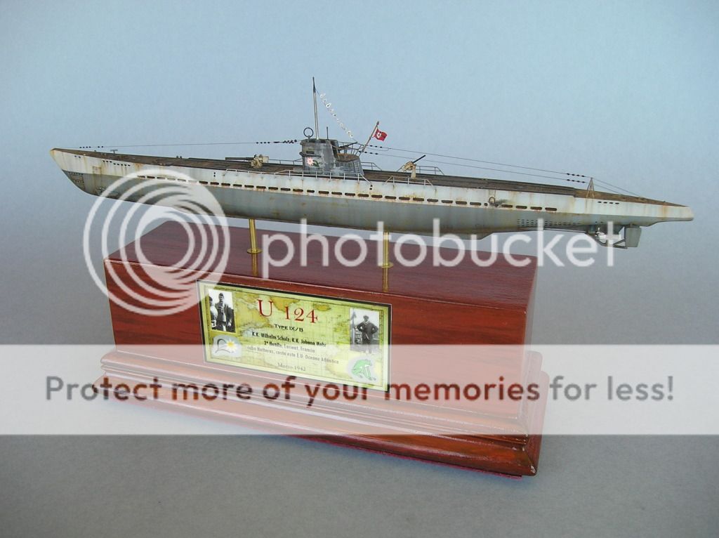 The Ship Model Forum • View topic - U 124, Hobby Boss Type IXB 1/350