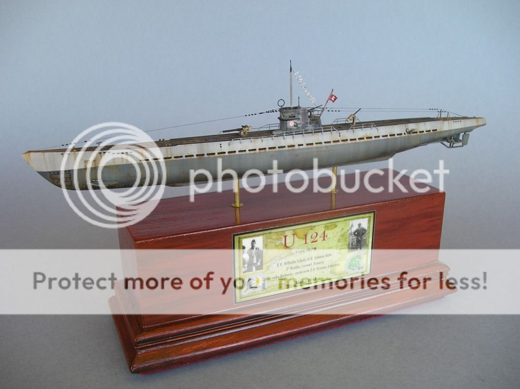 The Ship Model Forum • View topic - U 124, Hobby Boss Type IXB 1/350