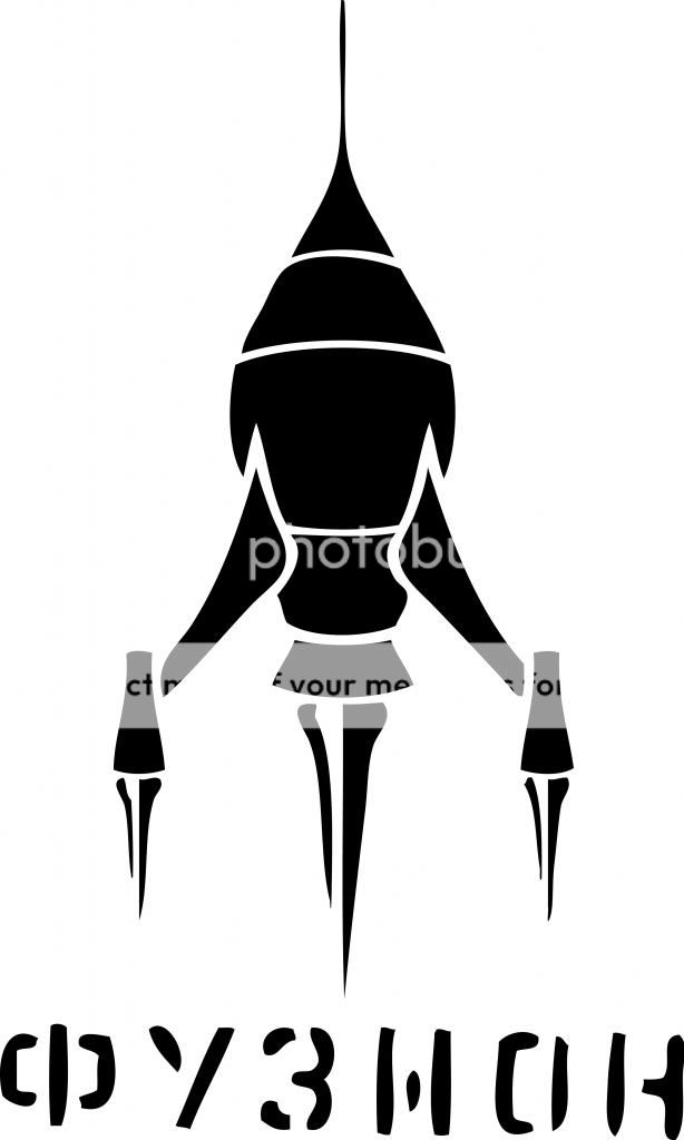 Wandtattoo Fusion Rakete + Schriftzug - 60cmx100cm - Fusion Festival ...