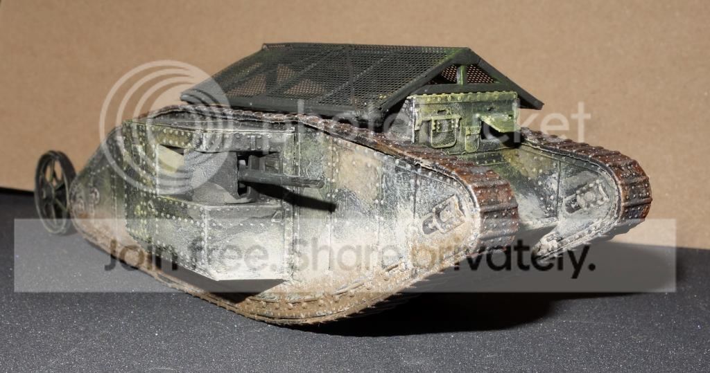 Late starter - MB Tank Mk1 (Male) - World War One, 100th Anniversary ...